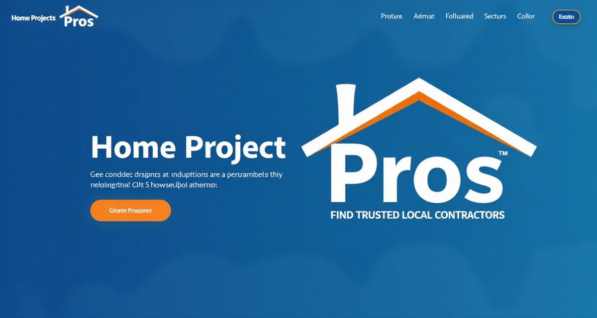 Home Project Pros — Find Trusted Local Contractors